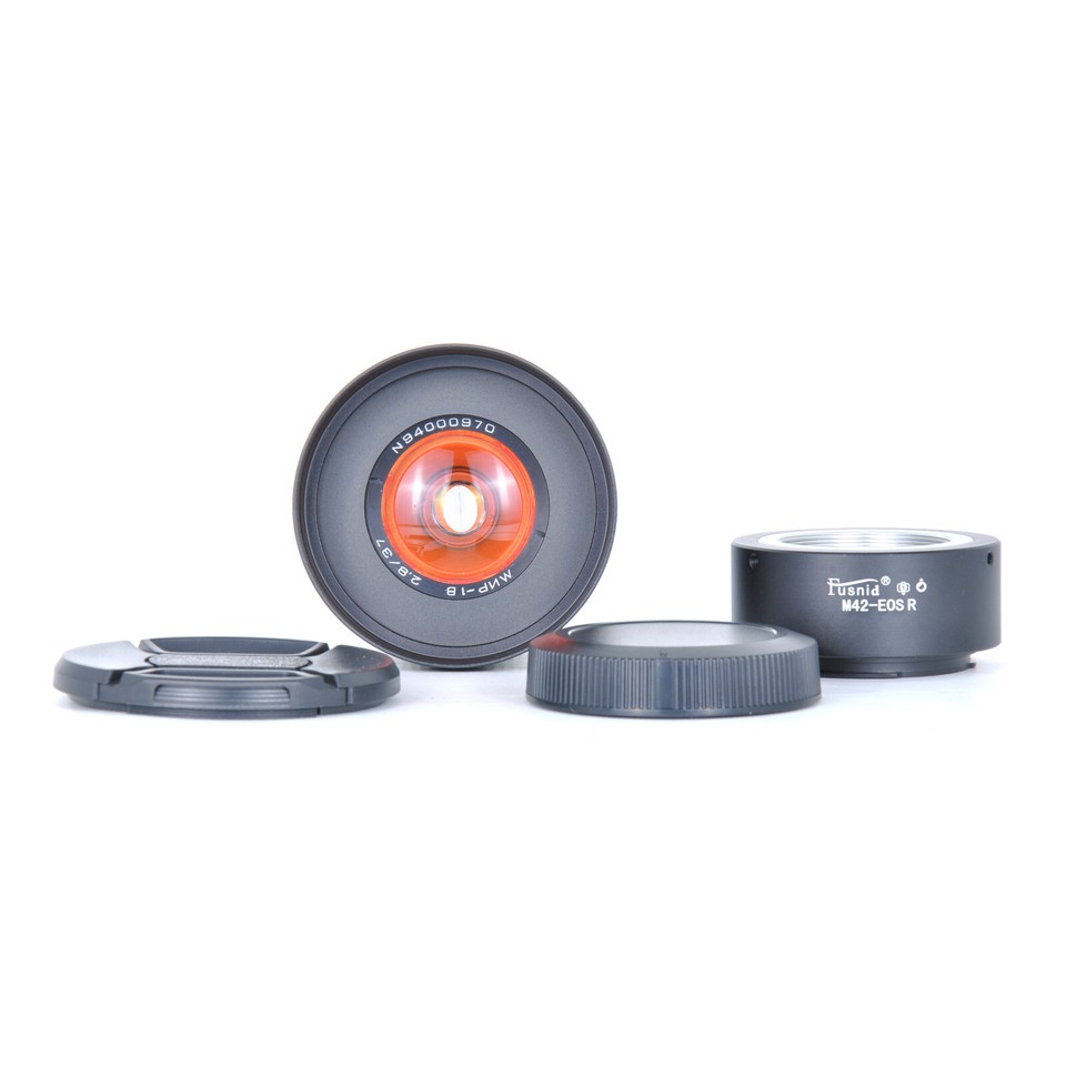 Mir-1V 37mm F2.8 Cine Mod w/ Orange Anamorphic Bokeh & Flare For Your ...