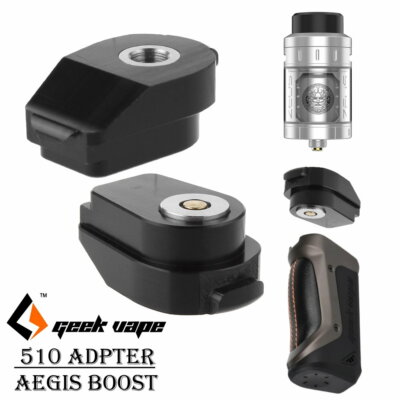 GeekVape Aegis Boost 510 Adapter RTA Verdampfer Atomizer Selbstwickler ...