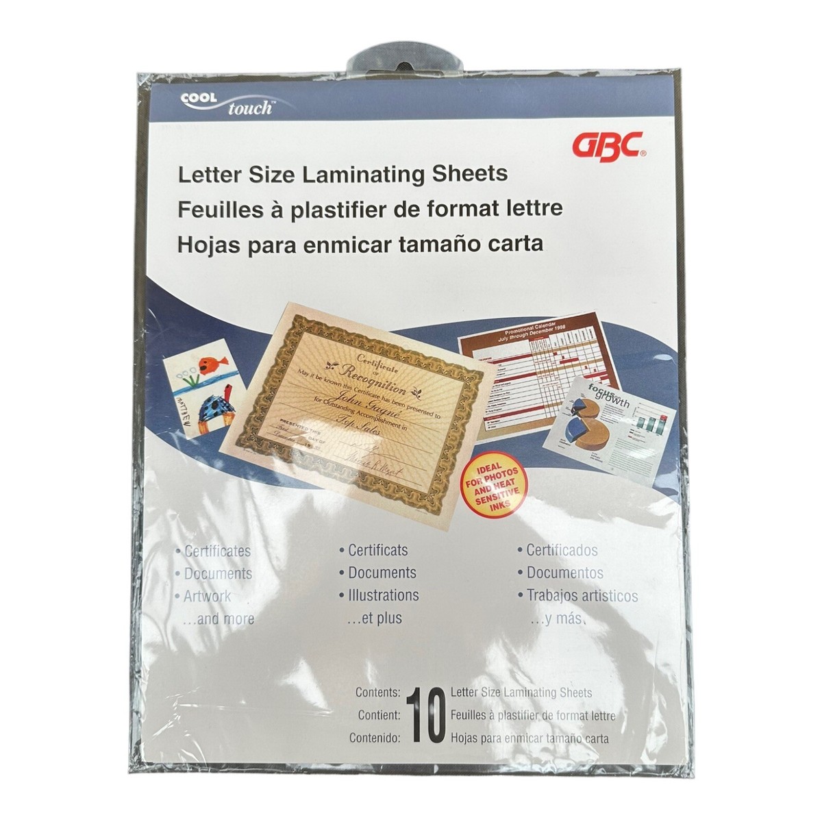 Laminated Paper Protector Laminate Sheets FLEXOFFICE 200 Pack, 8.5 X11
