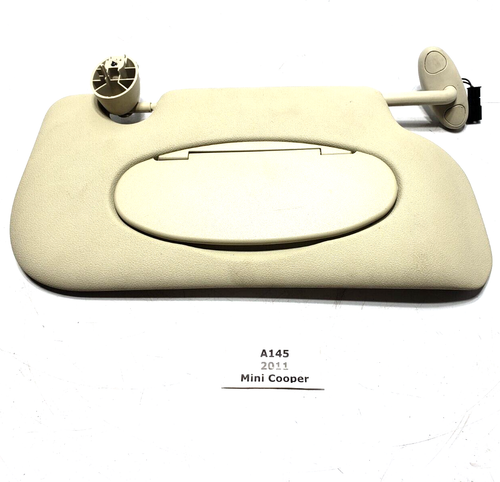 09-15 OEM Mini Cooper R56 Front Right Passenger Side Sun Visor w/ Glass ...