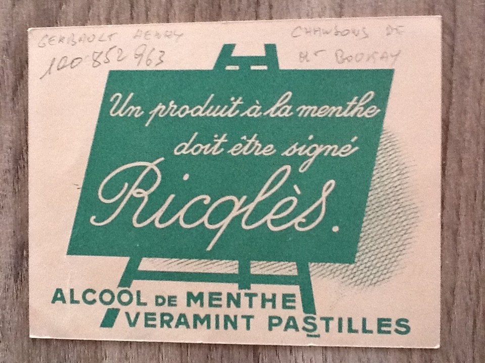 CHROMO SIGNE GERBAULT RICQLES & CIE CHANSON AH MON BEAU CHATEAU - 66467 ...