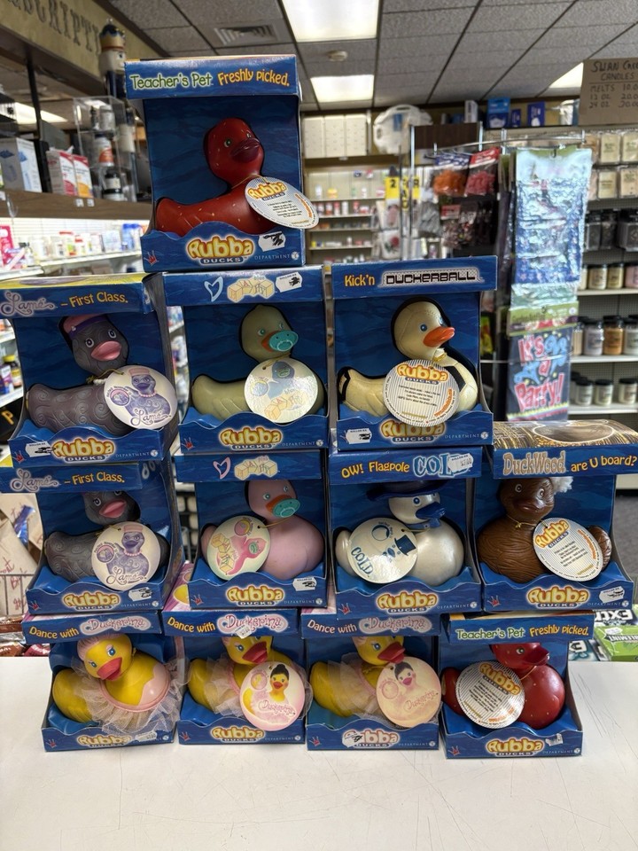 NIB Rubba Ducks 12 piece lot | eBay