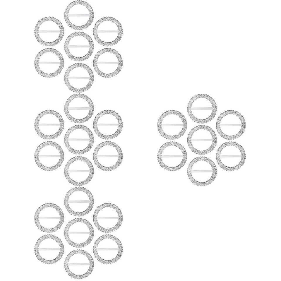 4 PCS Buckle for Chair Bands Ribbon Slider Covers Sliders Sashes | eBay UK