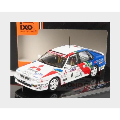 1:43 IXO Mitsubishi Galant Vr-4 #4 Rally Rac Lombard 1990 A.Vatanen ...