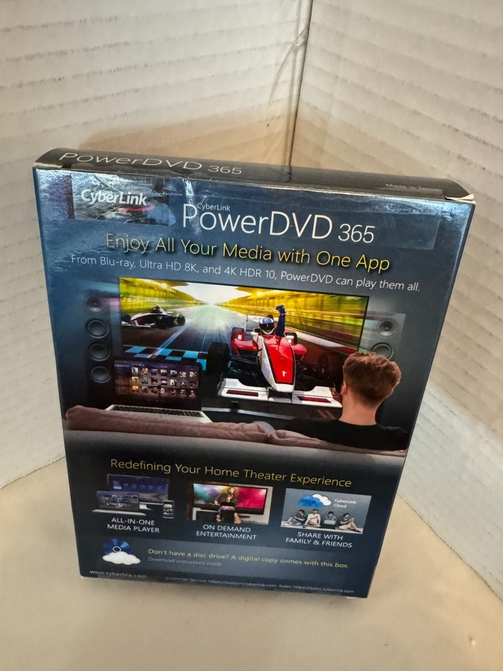 CyberLink Power DVD 365 / New Sealed (W) | eBay