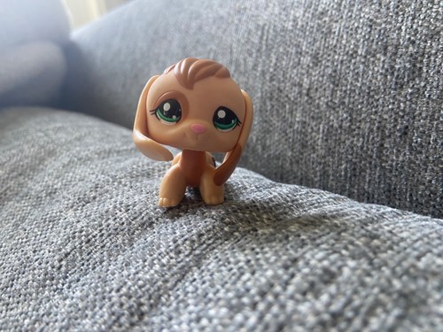Littlest Pet Shop Beagle Dog Green Eye LPS #1664 | eBay