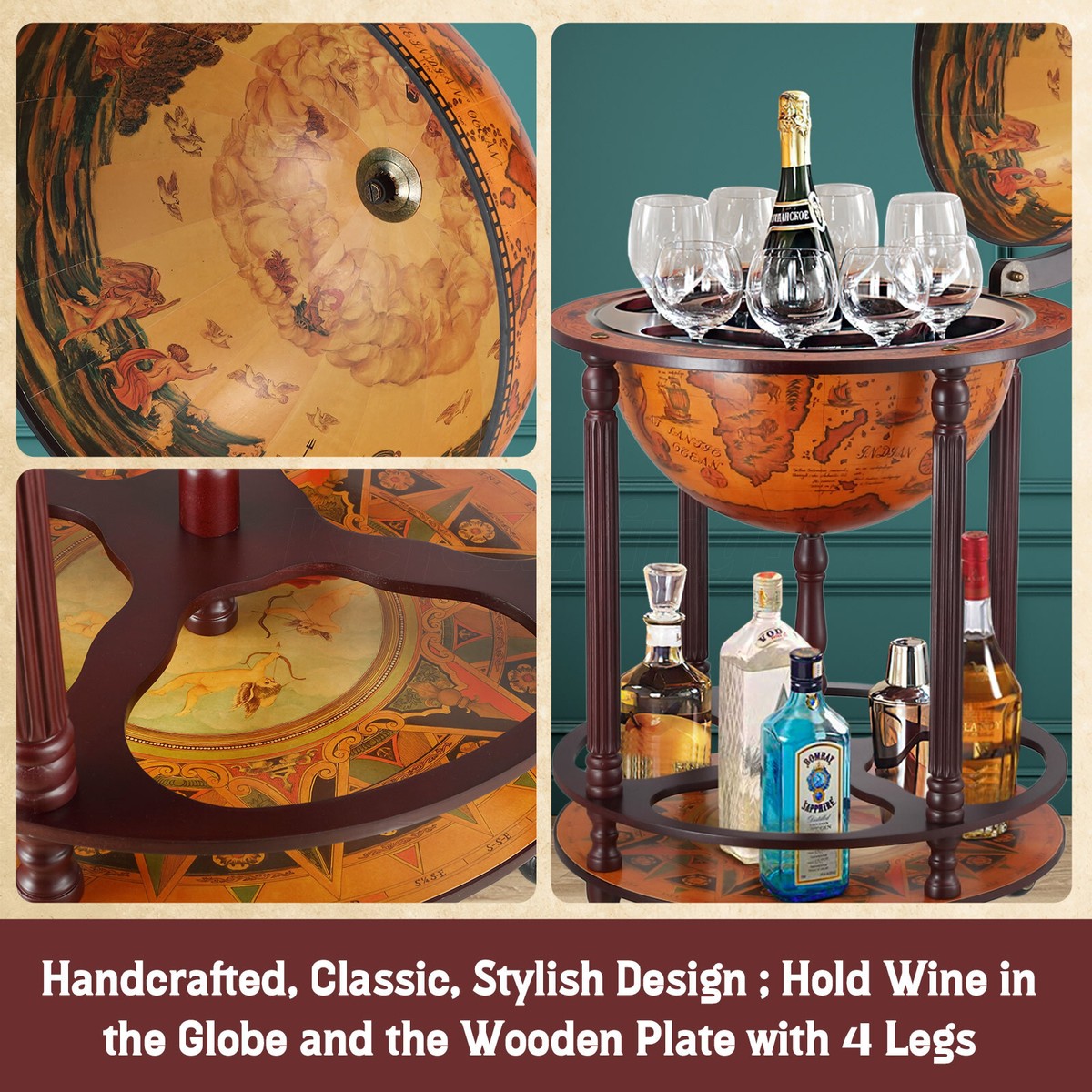 Liquor Cabinet Globe Of The World | Cabinets Matttroy