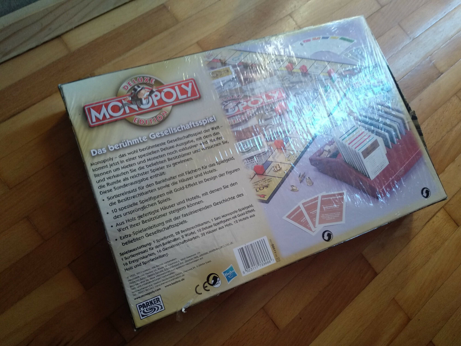 Monopoly German Deluxe Edition Das berühmte Gesellschaftsspiel Board ...