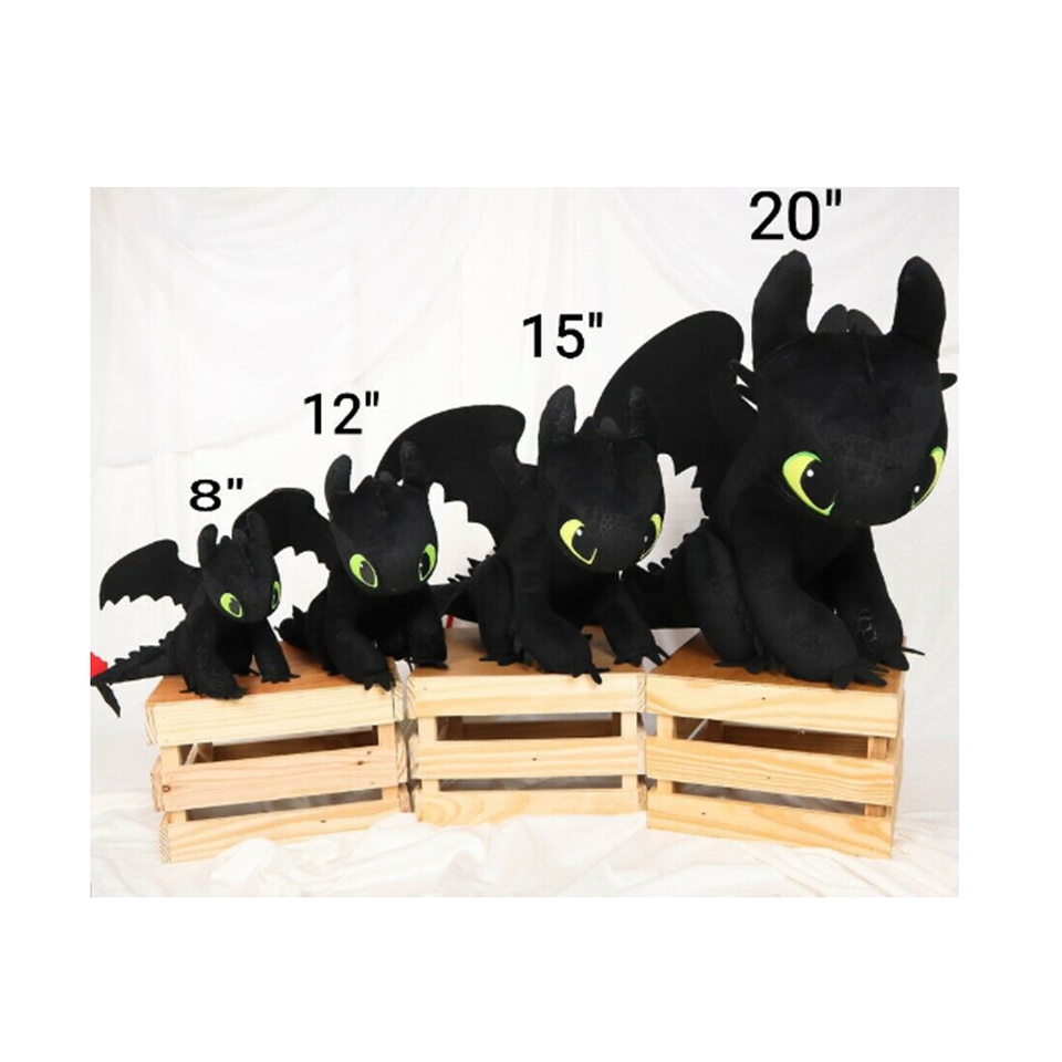 Toys & Doll TOOTHLESS 12" How to Train Your Dragon 3 DreamWorks Movie ...