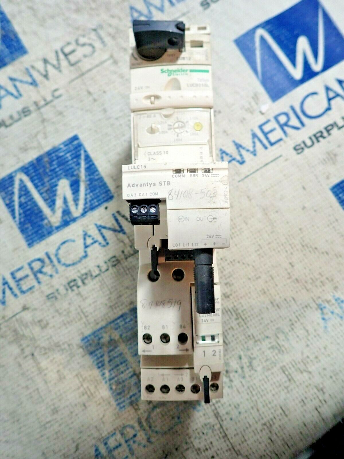 Schneider Electric LUCB05BL 24 Volt with LULC15 Advantys STB LU2MB0BL ...