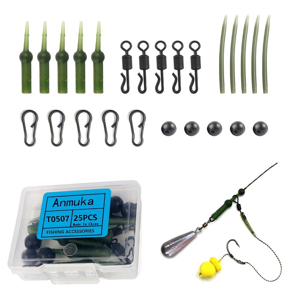 Easy to use Carp Fishing Helicopter Rig Kit with Fast Change Swivels ...