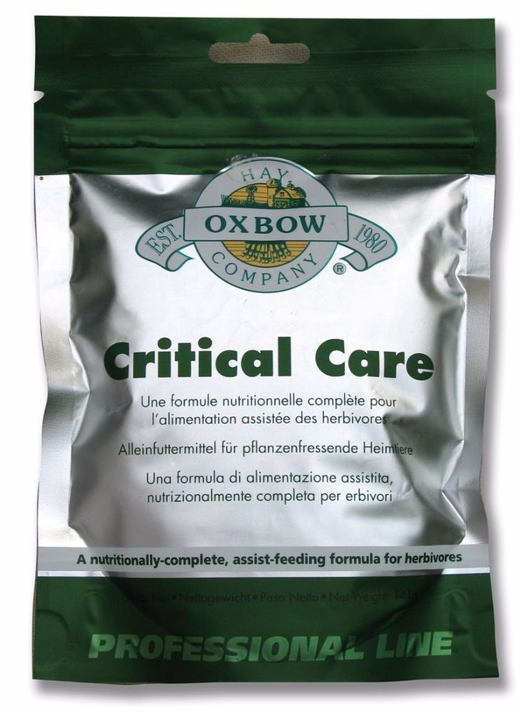 Oxbow Critical Care for Herbivores 20g 40g 141g 454g FREE SYRINGE | eBay