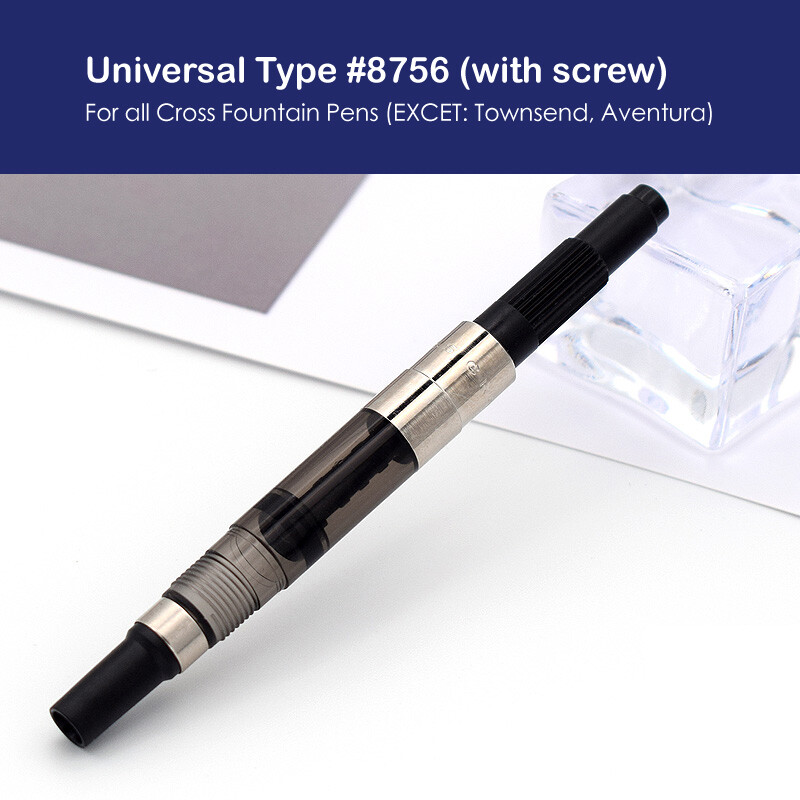 Universal Fountain Pen Ink Converter for Cross Reusable Refill Replace ...