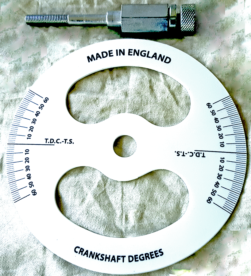 Ignition Timing Disc , Triumph Twin Unit Models 1968 onwards, UNF, 60 ...