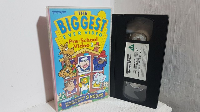Biggest Ever Pre-School Video, The - Vol. 2 (VHS, 1994) for sale online ...