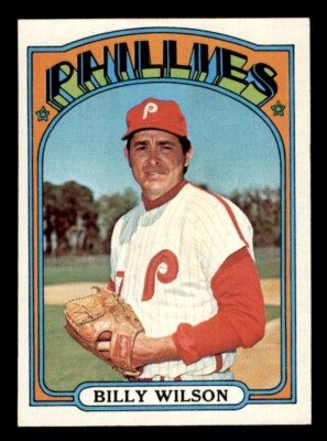 1972 Topps Baseball #587 Billy Wilson EX/MT *d3 | eBay