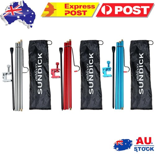 Adjustable Foldable Lamp Rod Desk Clamp Light Holder Pole for Camping ...