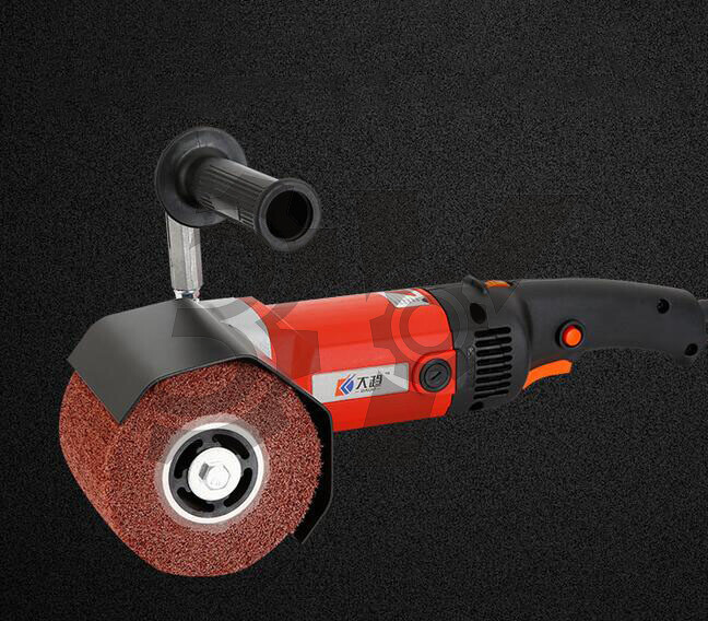 1PC Stainless steel wire drawing grinding machine Metal Flat polishing ...