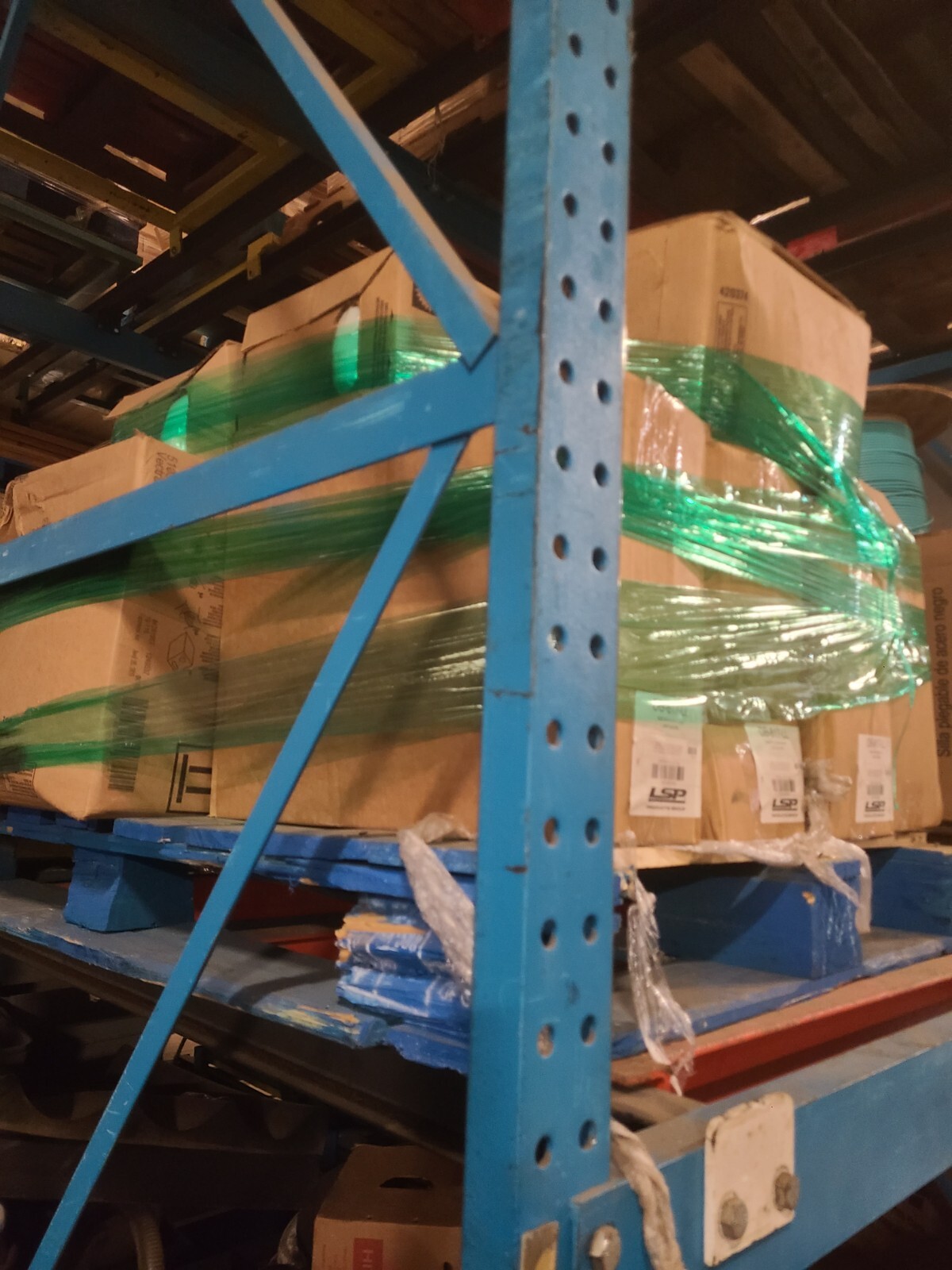 60 PP Structural Pushback Steel Pallet Rack Racking System 3 High 4 ...