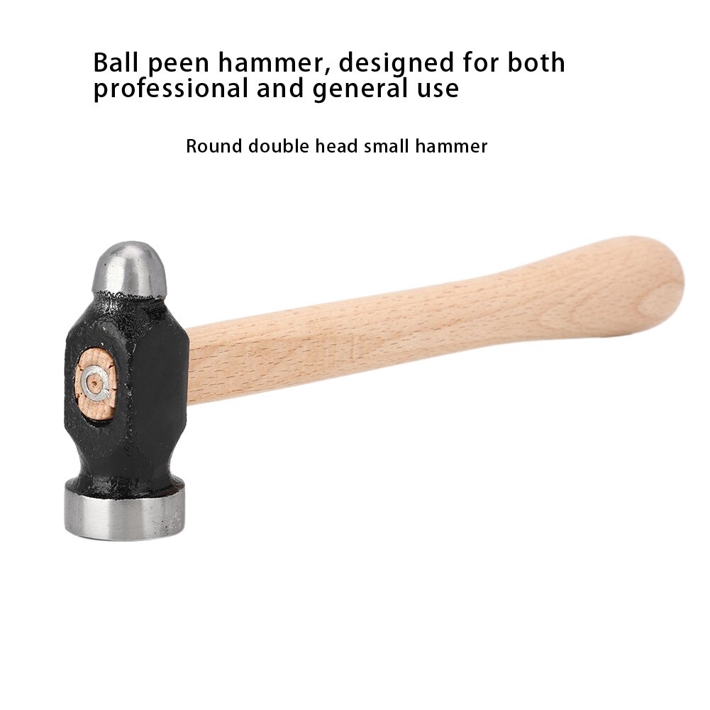 10.2 Inch Round Hammer Blacksmith Hammer Ball Peen Hammer Hardware Tool ...