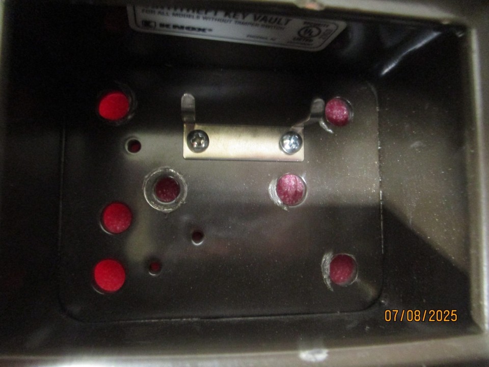 OPEN Box Knox Box 3200 Security Key Lock Box - No Key - READ prior ...