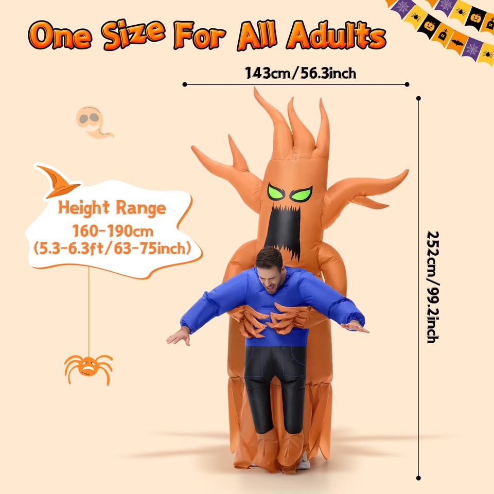 Inflatable Costume Adult,Halloween Tree Abduction Inflatable Costume ...