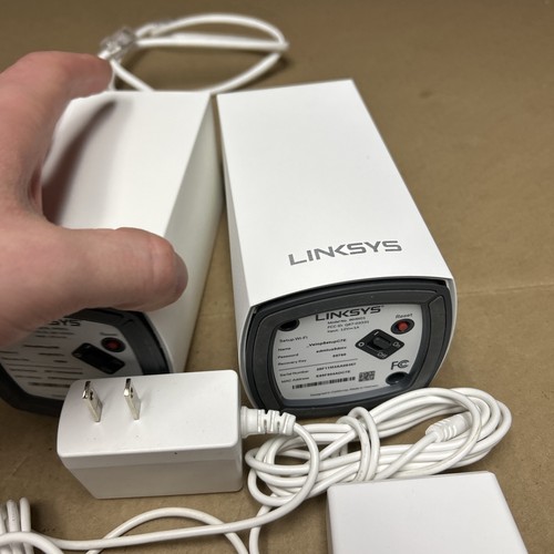 Set of THREE Linksys - Velop Mesh Router - Model WHW01 - AC1200 - Dual ...