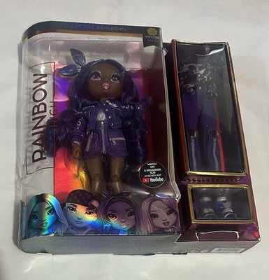 Rainbow High Black Doll Purple Accessories Girls Kids Collectable ...