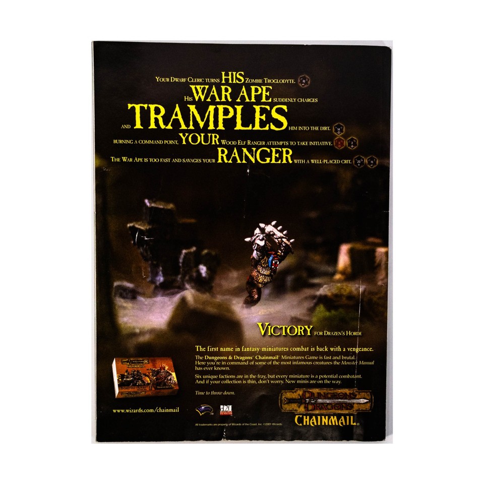 WOTC WotC Promo 2001 Gen Con Game Fair On-Site Program Mag VG+ | eBay