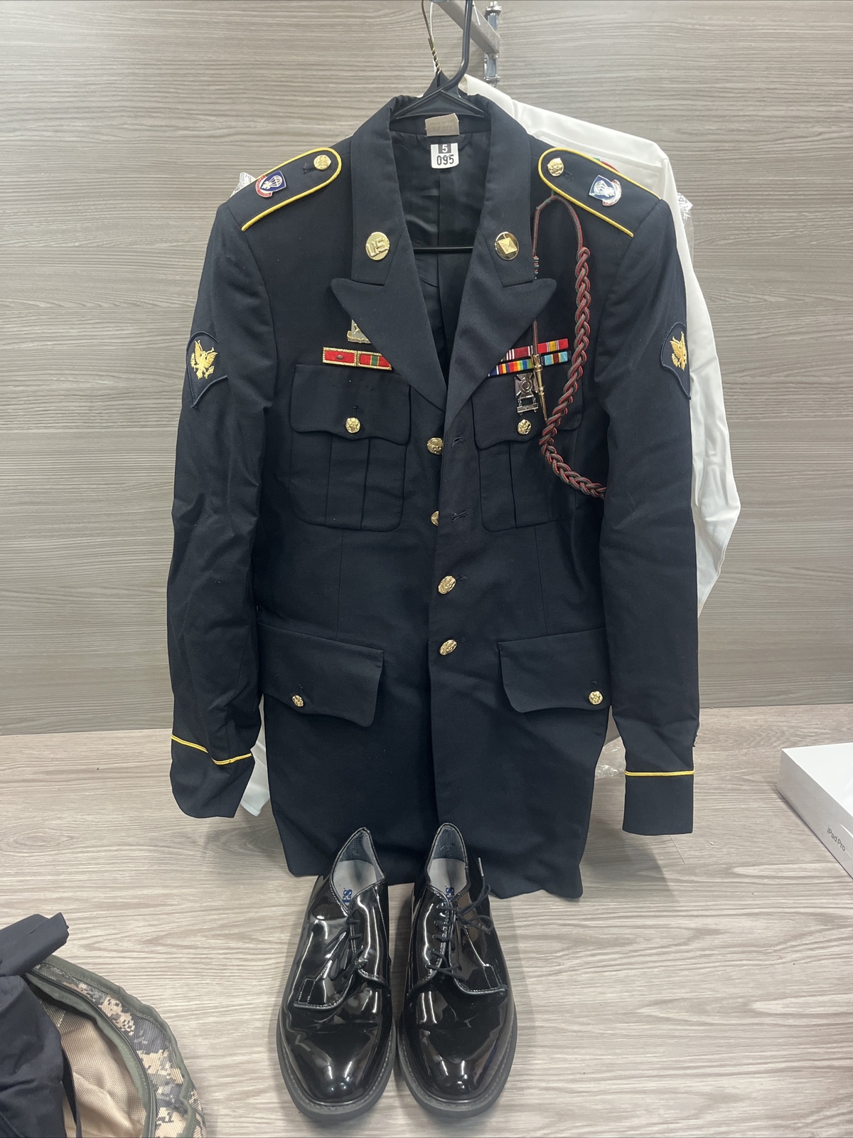 Army Service Uniform Enlisted Men's Coat Size 37L CLA ASU Dress Blues ...