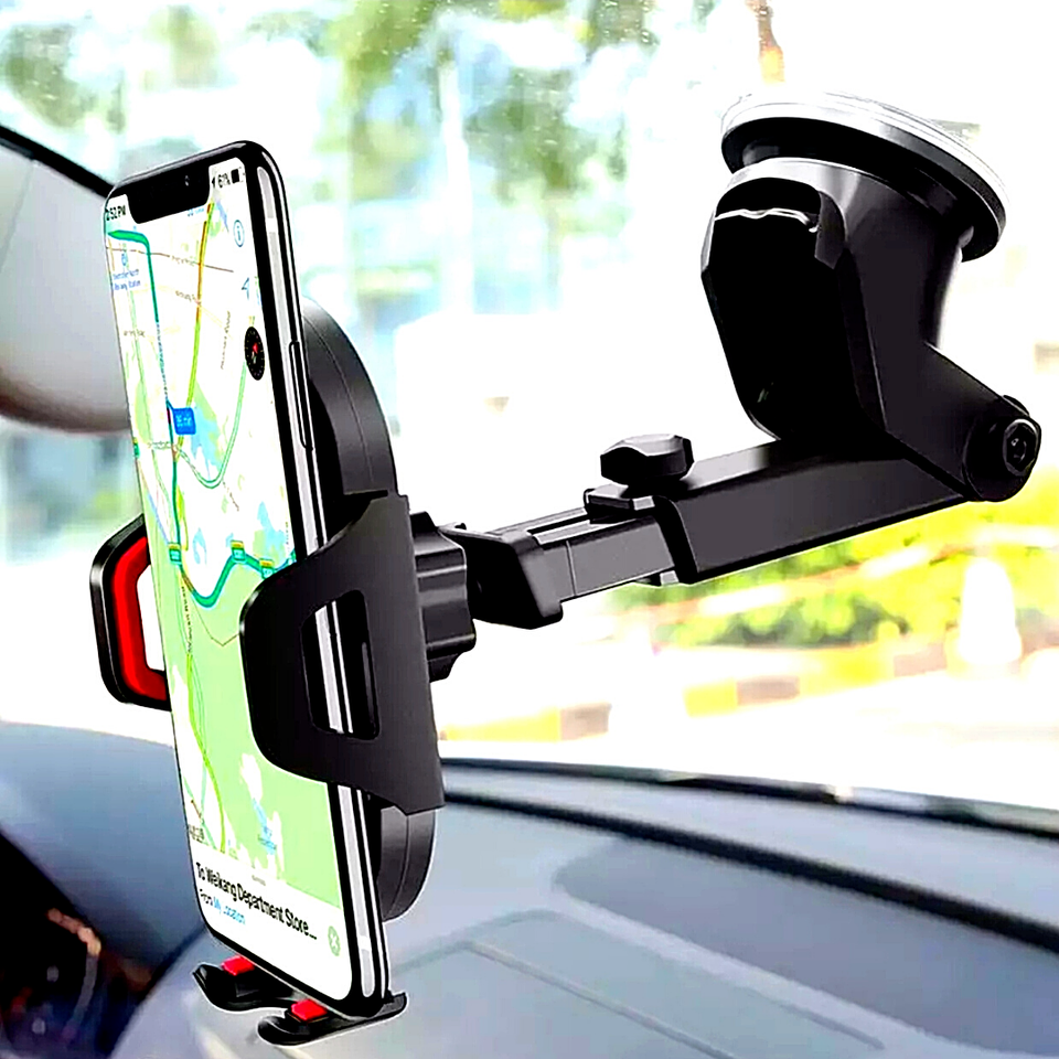 360° Mount Holder Car Windshield Stand For Mobile Cell Phone GPS ...
