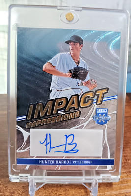 🔥 Hunter Barco Auto 2023 Elite Extra Edition Impact Impressions Pirates ...