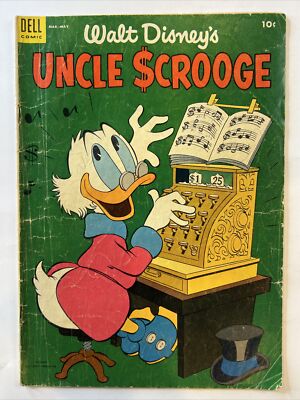 Walt Disney’s Uncle Scrooge #5 DELL Golden Age 1954 | eBay