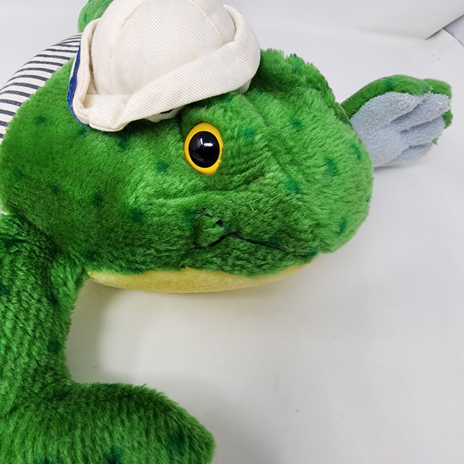Vintage Boots Captain Croak Frog With Shorts & Hat Plush Toy With ...