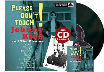 Johnny Kidd: Please Don't Touch! (LP & CD, 10inch, 45rpm) BEAR FAMILY ...