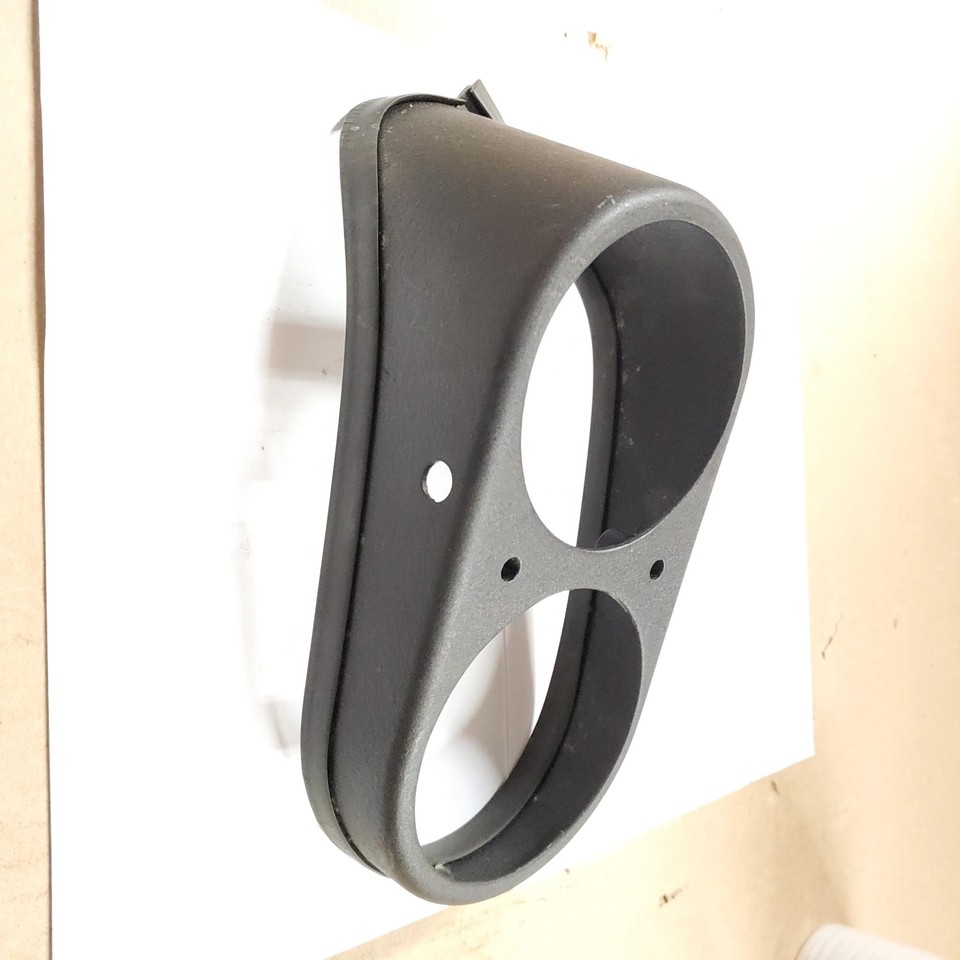 OEM Harley Speedometer Tach Console FXDL Dash Cover Dyna Lowrider Black ...