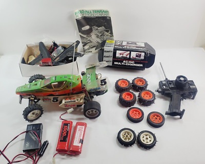Futaba FX10 FX-10 Vintage 1/10 RC 2WD Off Road Buggy Project Many Extra ...