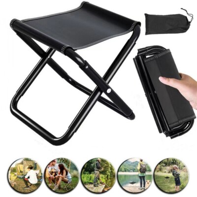 Mini Portable Folding Chair Outdoor Fishing Camping Picnic Travel Beach ...