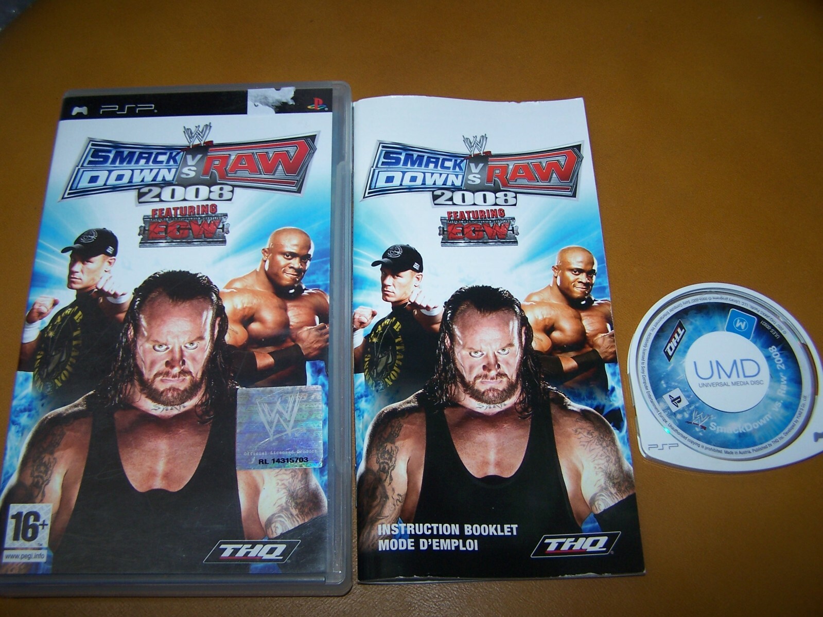 WWE SmackDown vs. Raw 2008 PSP - Prix - Photo - Présentation