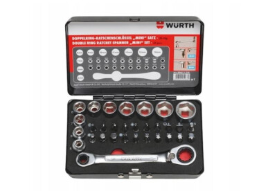 WURTH 1/4 inch socket wrench + bit set 31 pcs | eBay