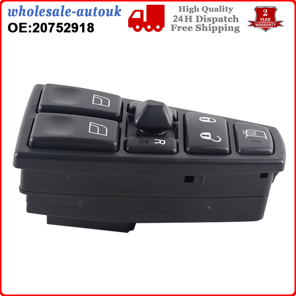 Electric Car Window Switch Control For Volvo FH12 FM12 FM9 FH FM VNL ...