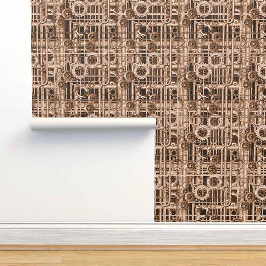 Steampunk Wallpaper Pipes
