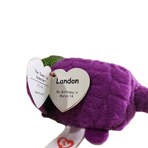 TY Beanie Boos - Teeny Tys Stackable Plush - LANDON the Dinosaur (4 ...