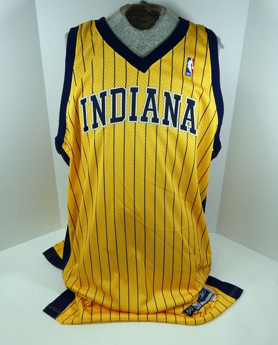 2004-05 Indiana Pacers Blank Game Issued Gold Jersey 50 DP31836 | eBay