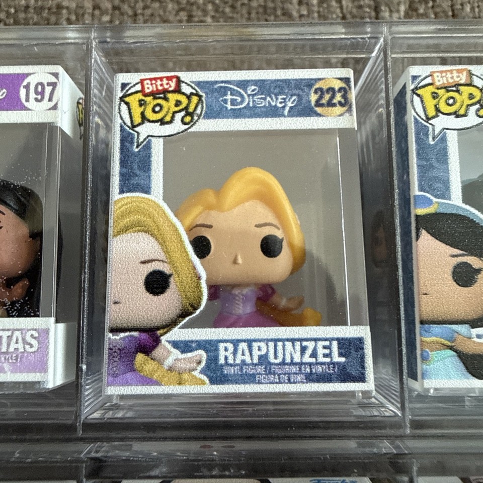 Funko Bitty Pop! Vinyl: Disney Princess - Set Of 12 With Display ...