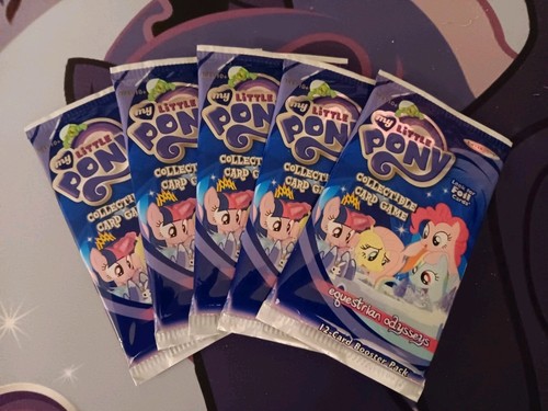 My Little Pony CCG 5x Equestrian Odysseys Booster Packs MLP | eBay