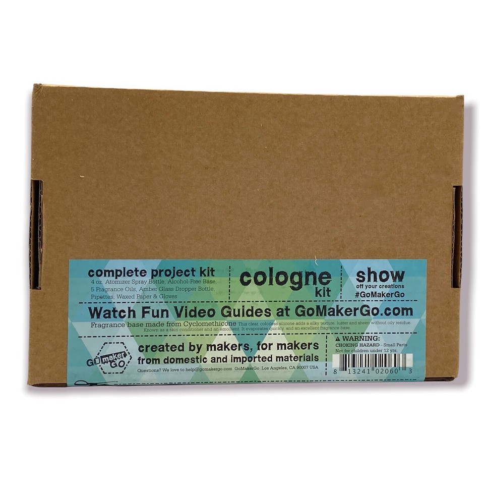 DIY Go Maker Go Men's Cologne Kit Create Your Own Personally Blended ...