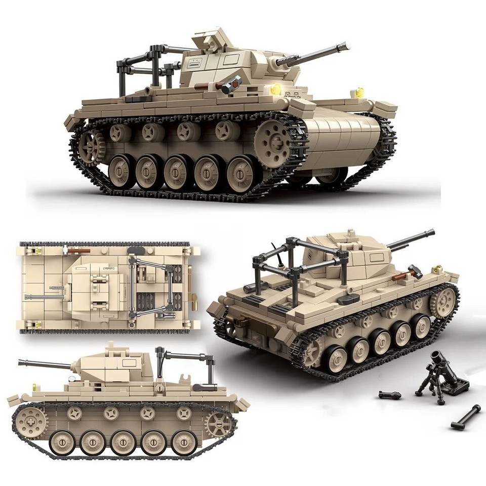 WW2 German Main Battle Tank Building Blocks Set | eBay