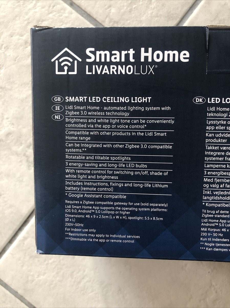 Livarno Lux Led Ceiling Light With Bluetooth Speaker Review | Shelly ...