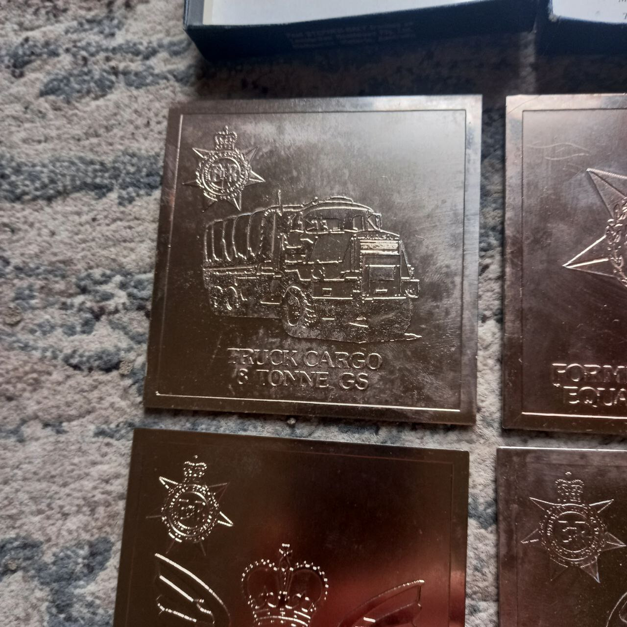 6 Stephen-Daly Gold Australian Army Corps Of Transpor Coasters - | eBay